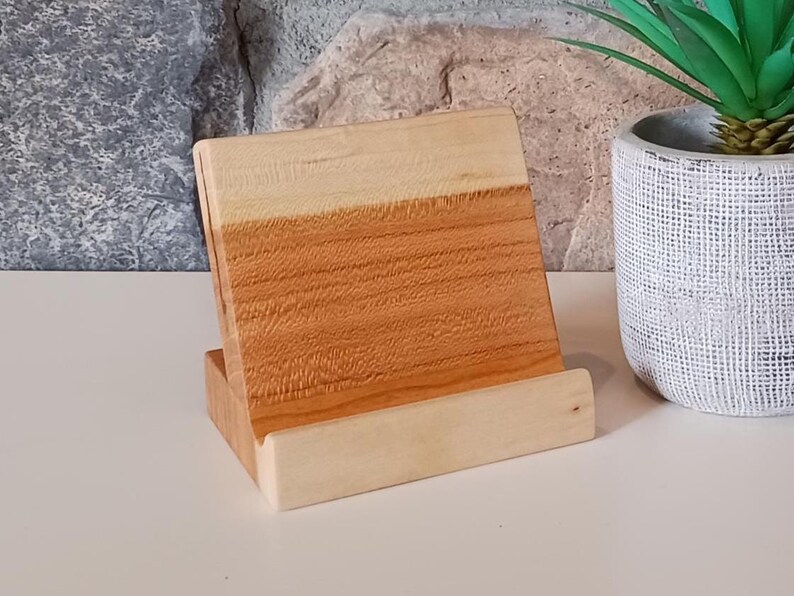 Phone Throne - Live Edge Phone Holder/stand - Etsy