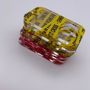 Limited Edition Rectangular Blood Splatter & Crime Scene Tape Combo ...