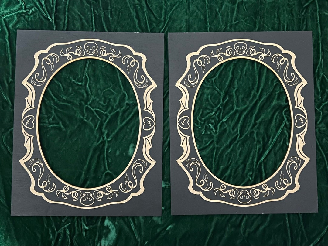 8x10 Wood Frame Insert Designed to Fit Noctiflora Designs Frankenflower ...