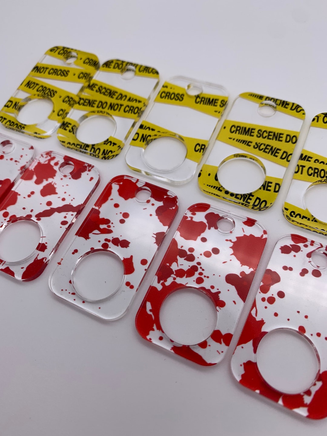 Limited Edition Rectangular Blood Splatter & Crime Scene Tape Combo ...