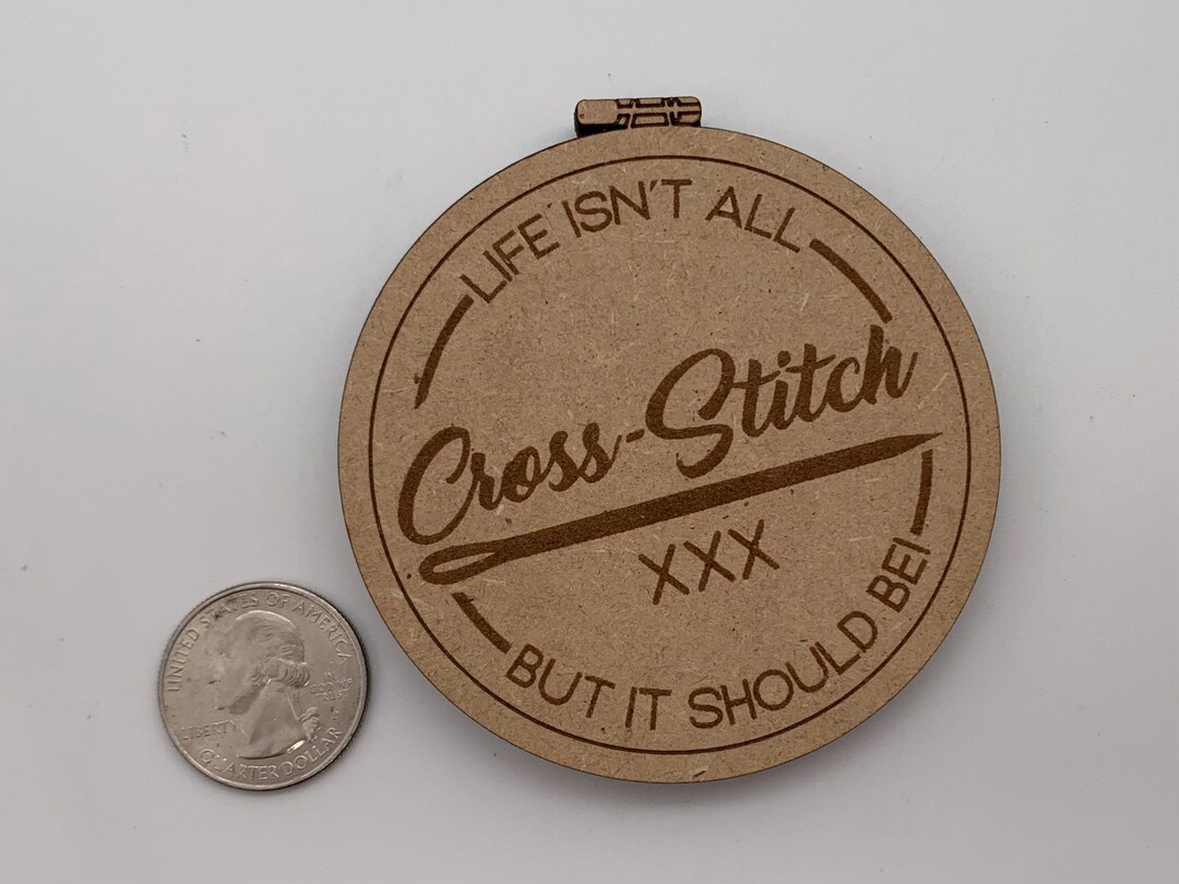 1/4” MDF Cross Stitch Magnet - Etsy