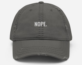 Nope Hat | Etsy