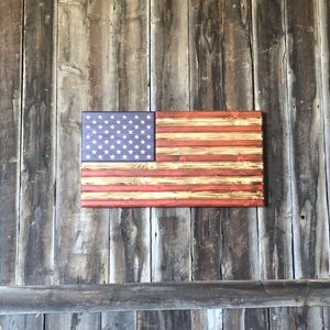 Rustic Wooden Flag - Etsy