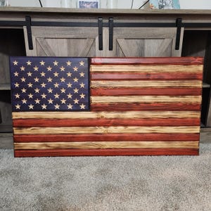 Rustic Wooden Flag - Etsy