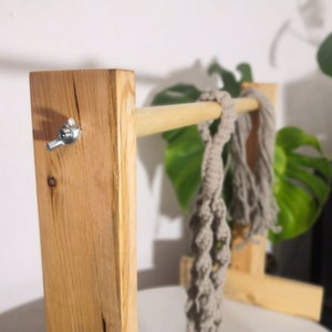 Macrame Workstation Table Stand | Easy to Use | Perfect for Workshops ...