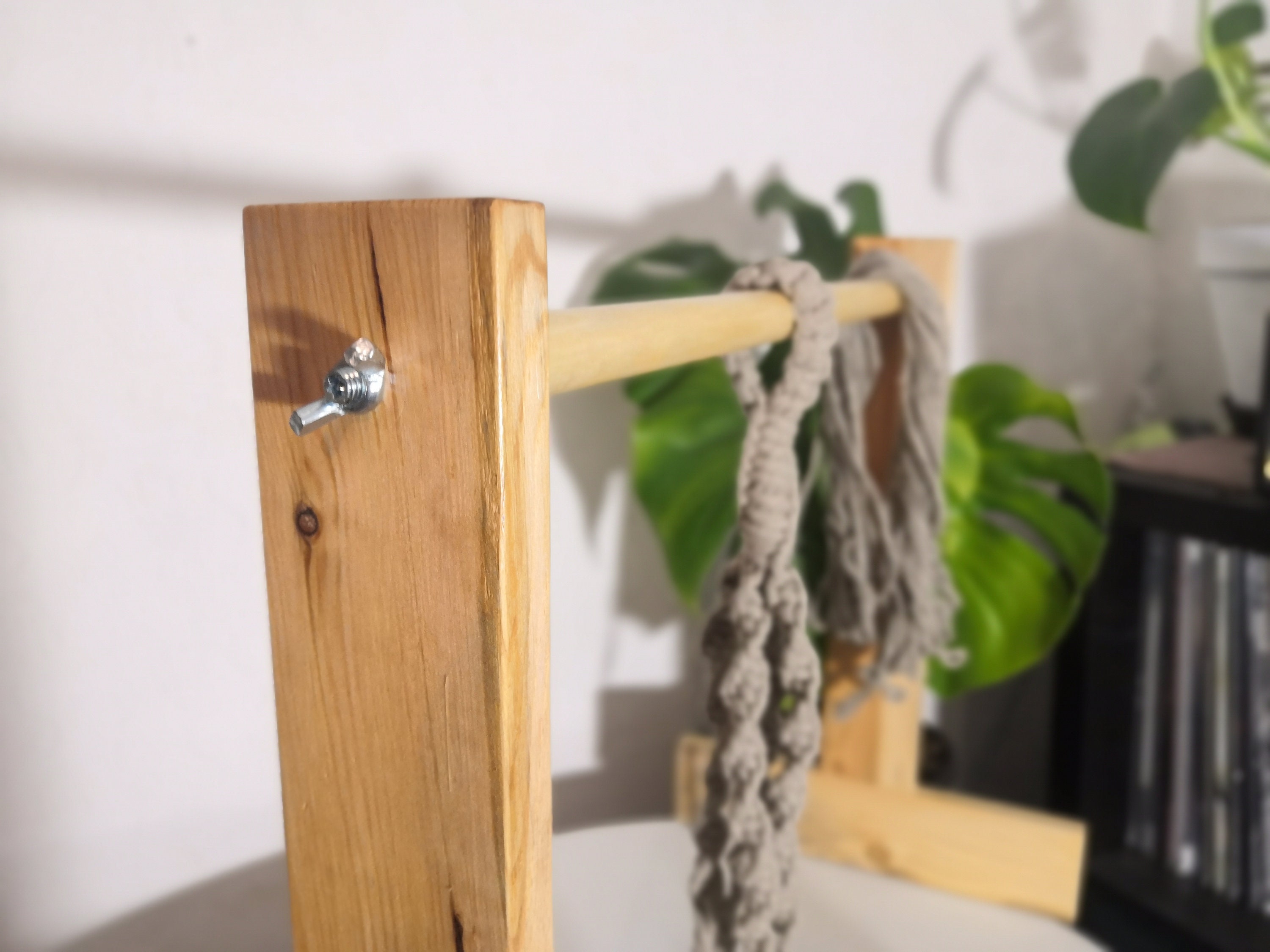Macrame Workstation Table Stand | Easy to Use | Perfect for Workshops ...
