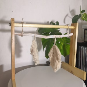 Macrame Workstation Table Stand | Easy to Use | Perfect for Workshops ...