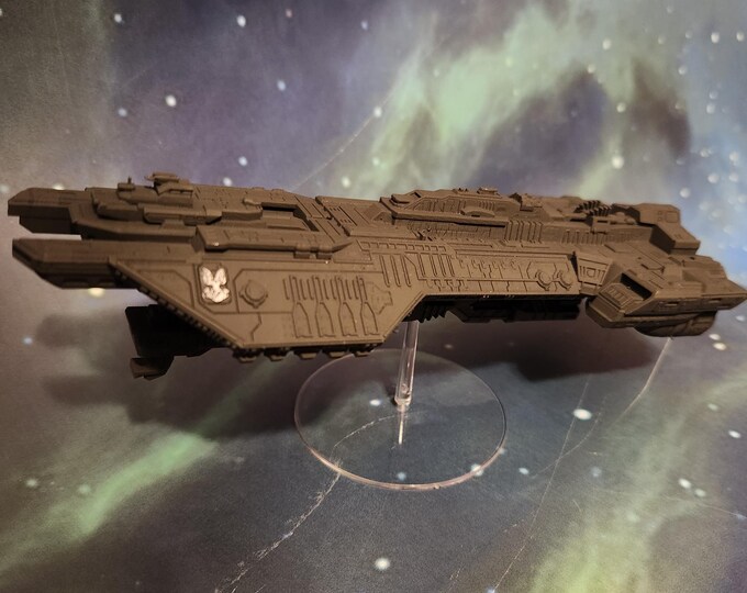 Halo Fleet Battles Forerunner Sojourner Class Dreadnought - Etsy