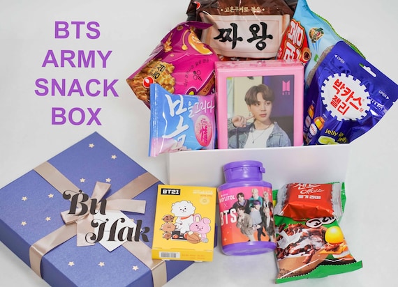 BTS ARMY Snack Box BTS Box Korean Snack Box | Etsy Australia