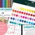 Prismacolor Premier 150 Color Chart | Template | Instant Download ...