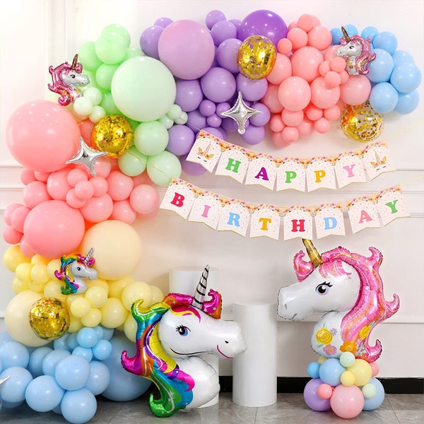 Unicorn Balloon Arch - Etsy