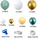 Sage Green Balloon Garland Arch Kit 115 Pack With White - Etsy