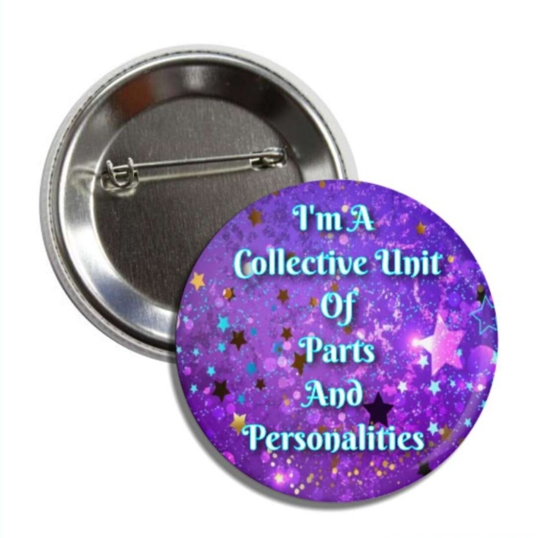 Dissociative Disorder Buttons, Pins, Plural Pride, DID System, OSDD ...
