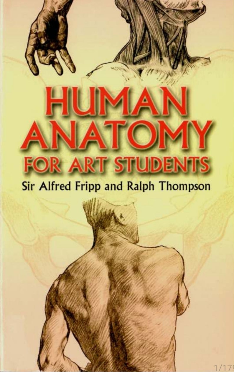 Instant Digital Download 'human Anatomy for Art Students' Ebook, Human ...