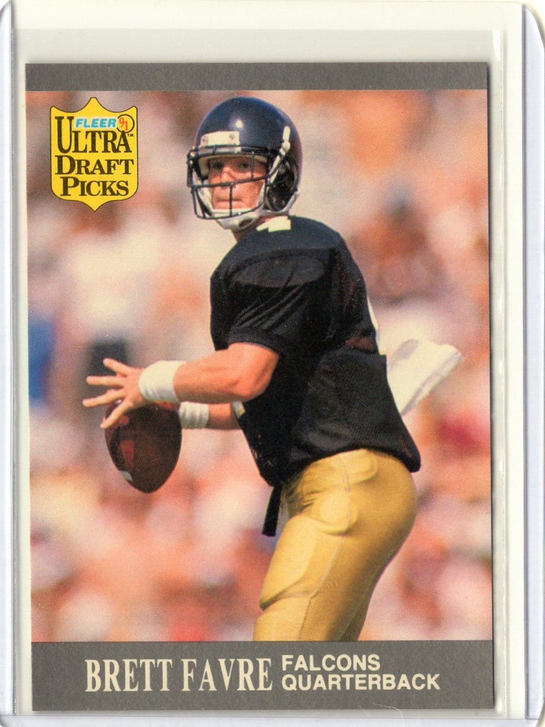1991 Brett Favre Fleer Rookie Card #283 GEM MINT Condition - Etsy