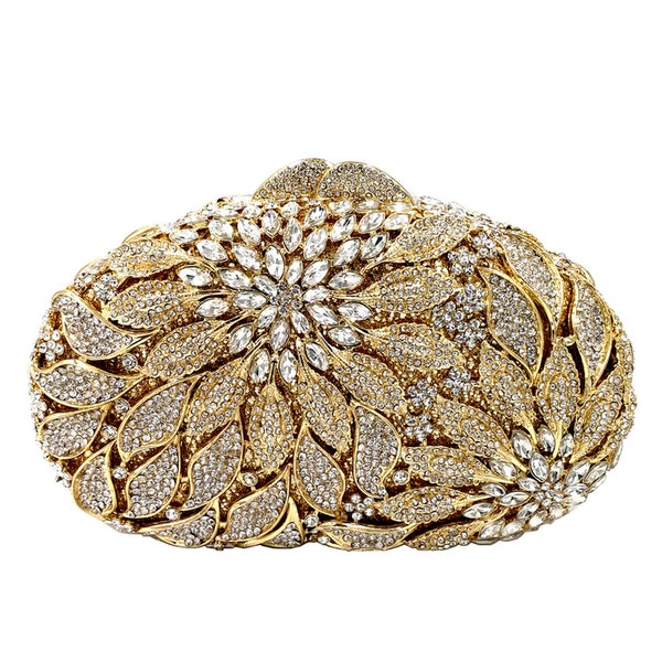 Rhinestone Evening Bag - Etsy