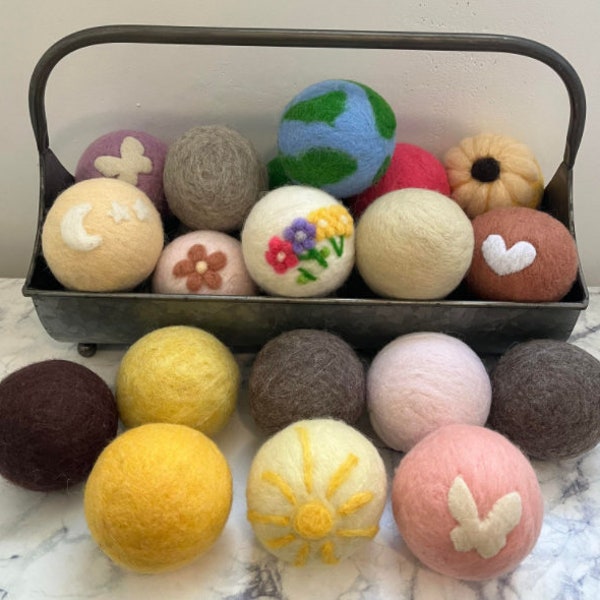 Wool Balls - Etsy