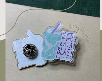 Baja Blast Enamel Pin - Etsy