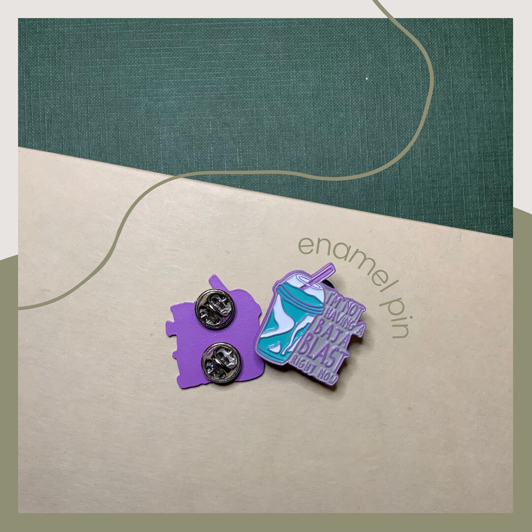 Baja Blast Enamel Pin: Taco Bell Inspired Backpack Pin (1 Inch) - Etsy ...