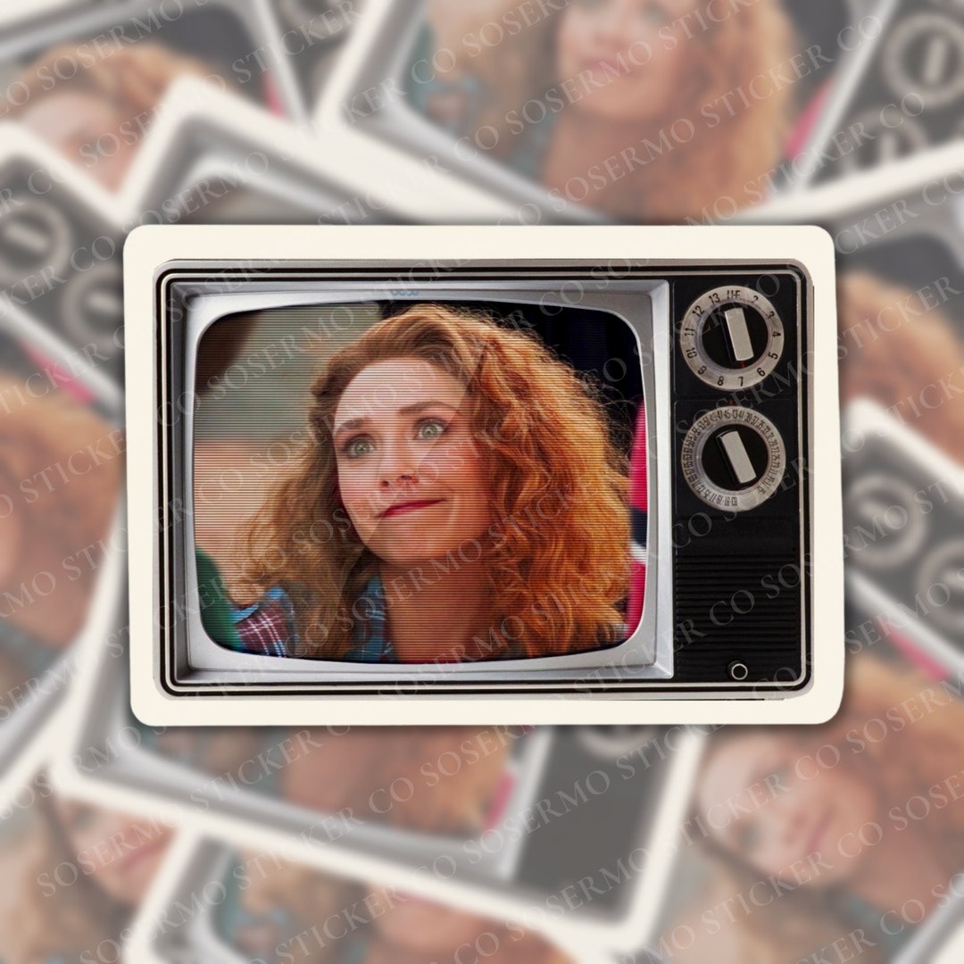 Wandavision Television Sticker, Multiple Sizes, Water Resistant, Marvel ...