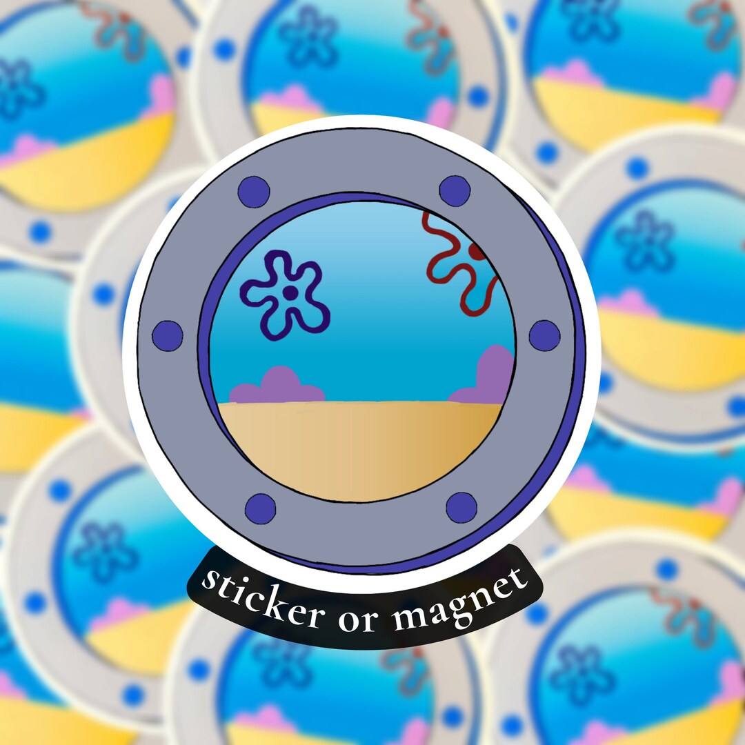 Spongebob Pineapple Window Sticker or Magnet Multiple Sizes - Etsy