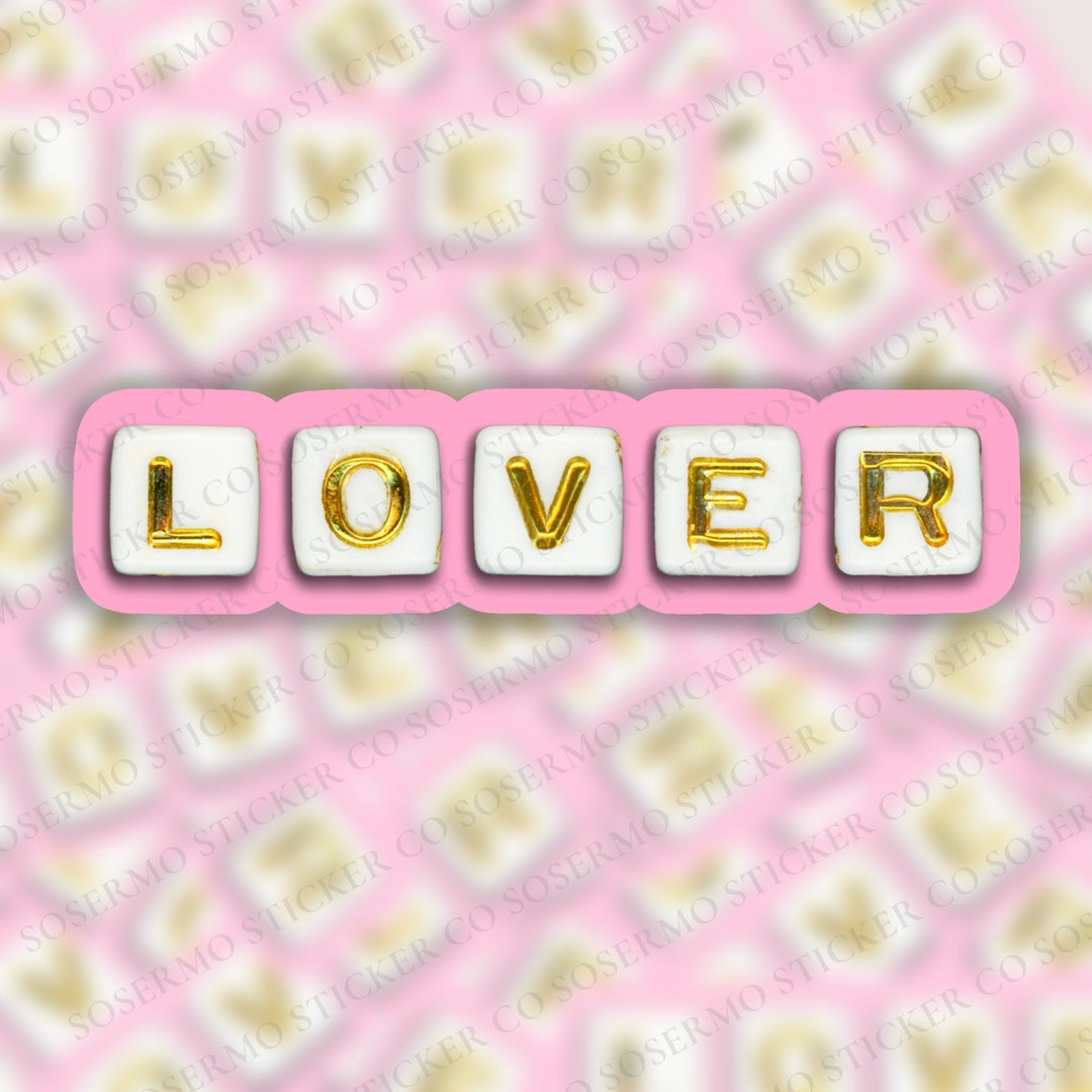 Lover Taylor Swift Sticker, Taylor's Version Sticker, Lover Album ...