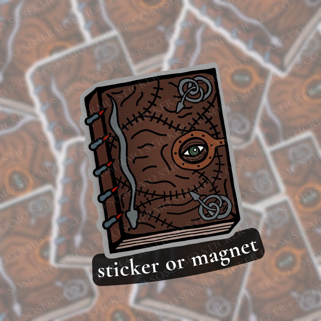 Hocus Pocus Spell Book Sticker or Magnet, Multiple Sizes, Disney Hocus ...