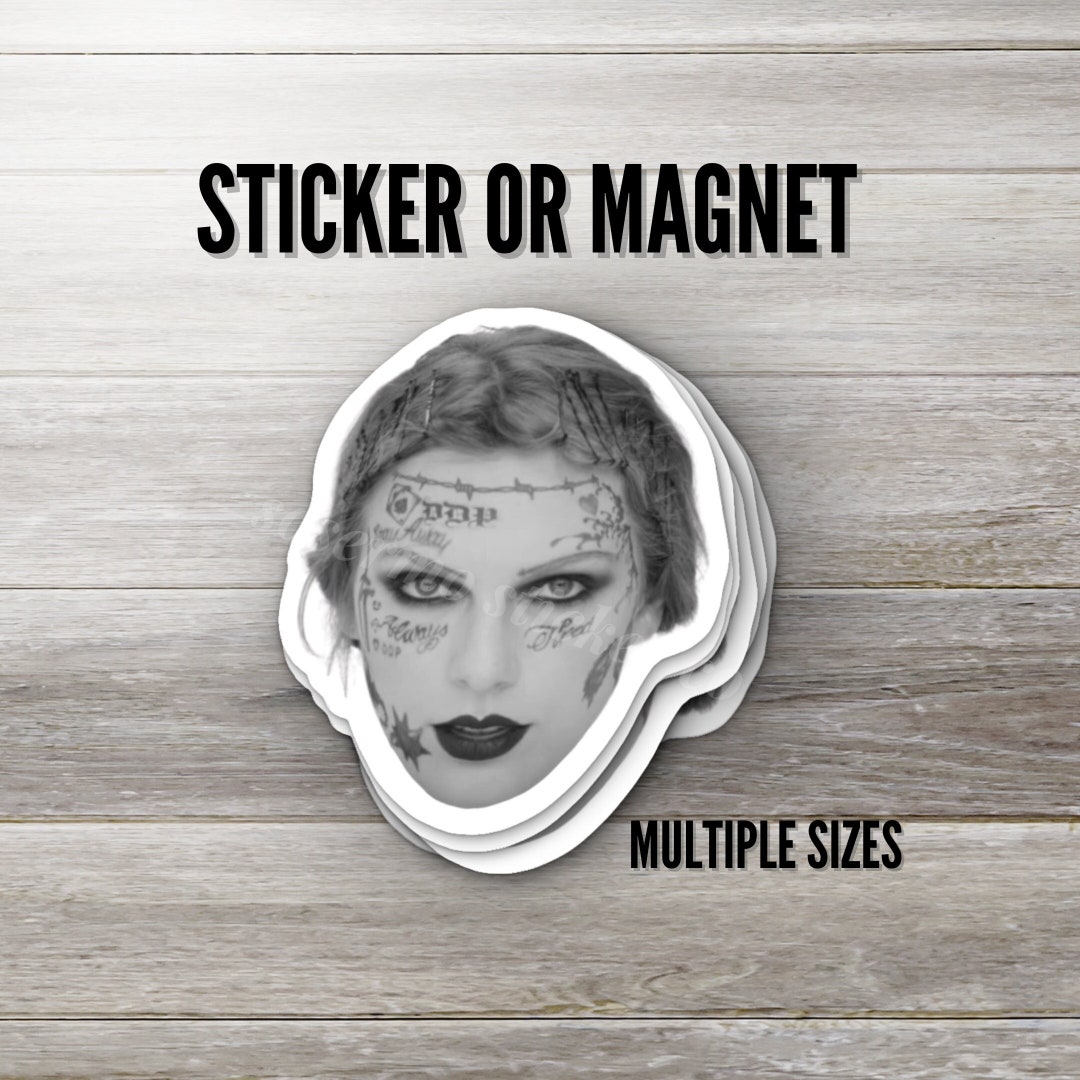 Taylor Swift Post Malone Tattoos Sticker or Magnet, Multiple Sizes ...