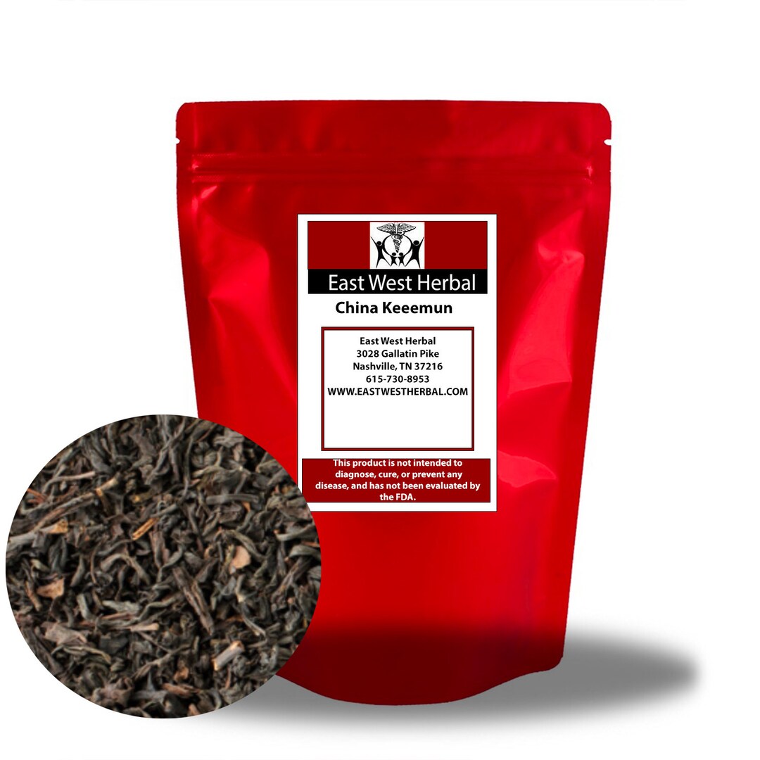 2oz China Keemun Green Tea Loose Leaf Tea Black Tea Herb East West ...
