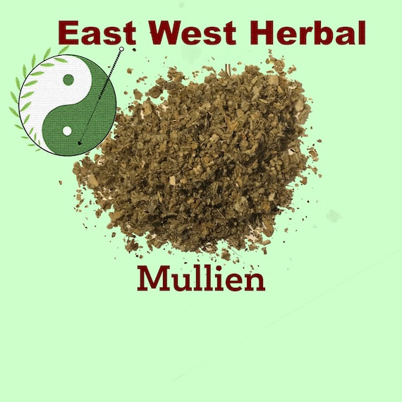 Mullein Leaf Powder Verbascum Thapsus Tea Herb East West | Etsy