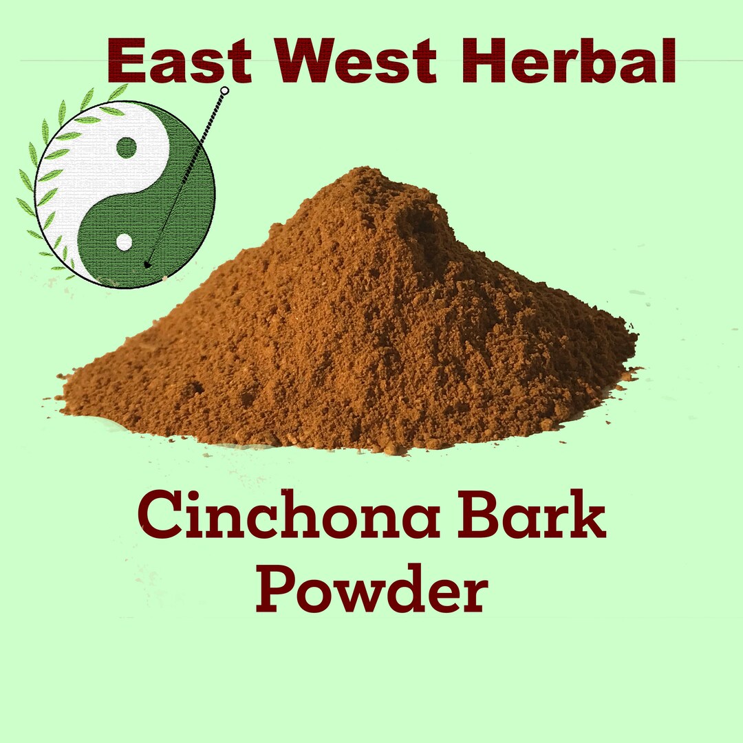 Cinchona Bark Powder Herb Tea Quinine East West Herbal - Etsy