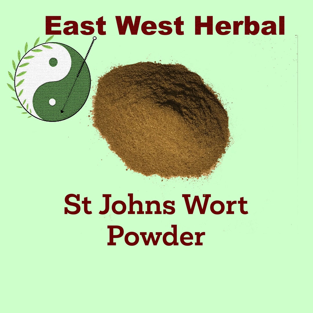 2oz St John Wort Powder, Powder Hypericum Perforatum Herb Tea East West ...