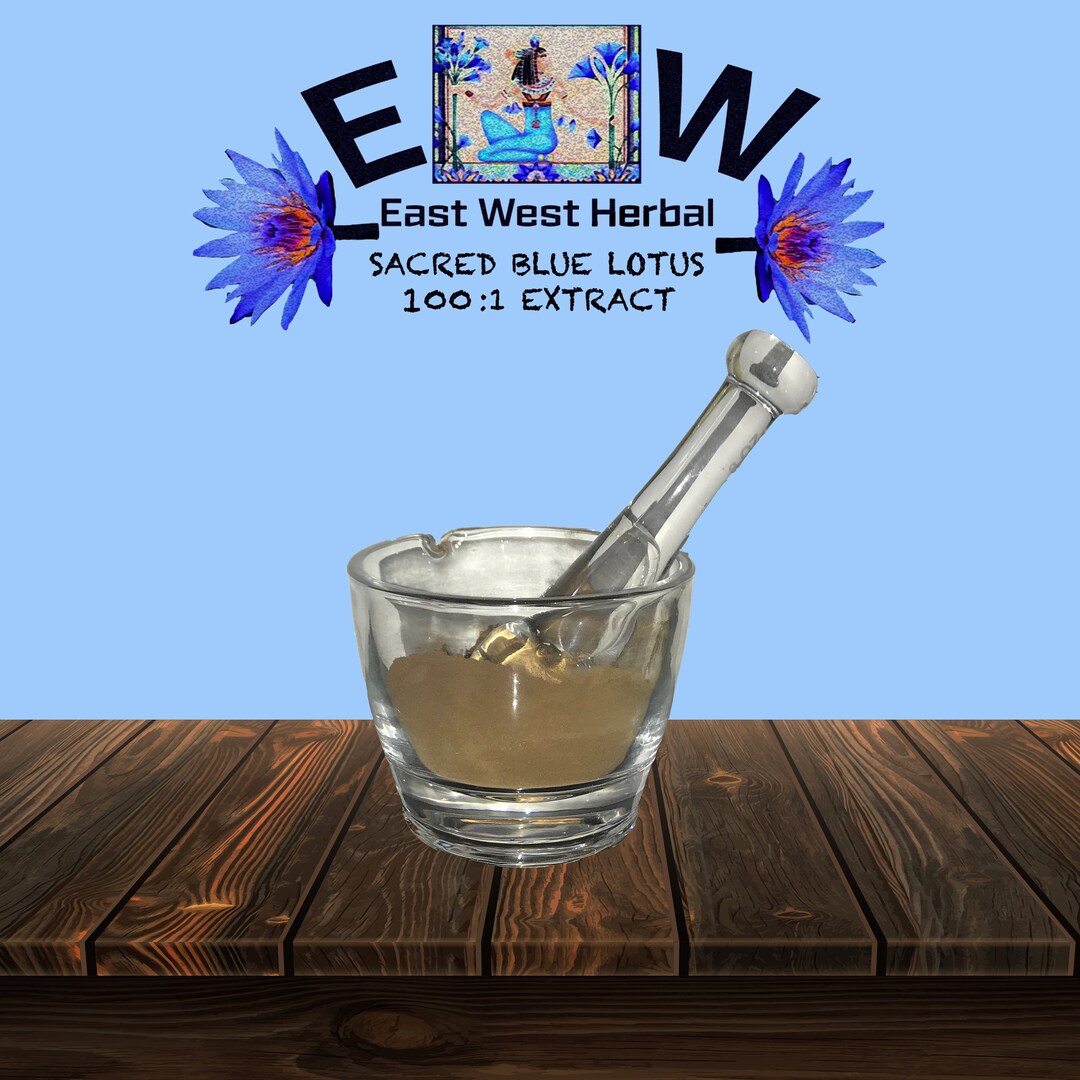 Blue Lotus Extract Powder 100:1 Extract Nymphaea Caerulea Powder East ...