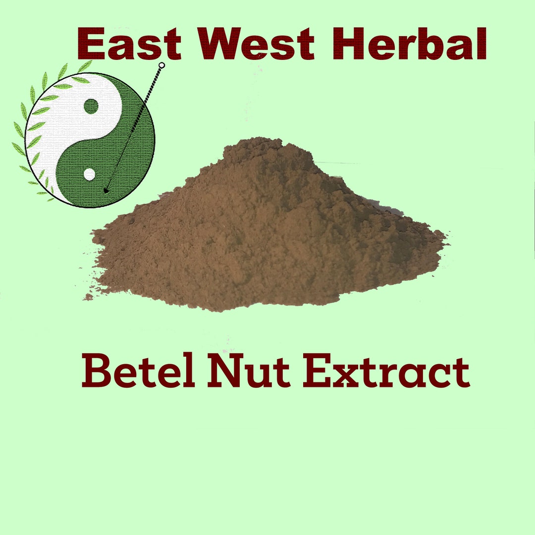 Betel Nut Extract Areca Extract Areca Catechu 100:1 East West Herbal - Etsy
