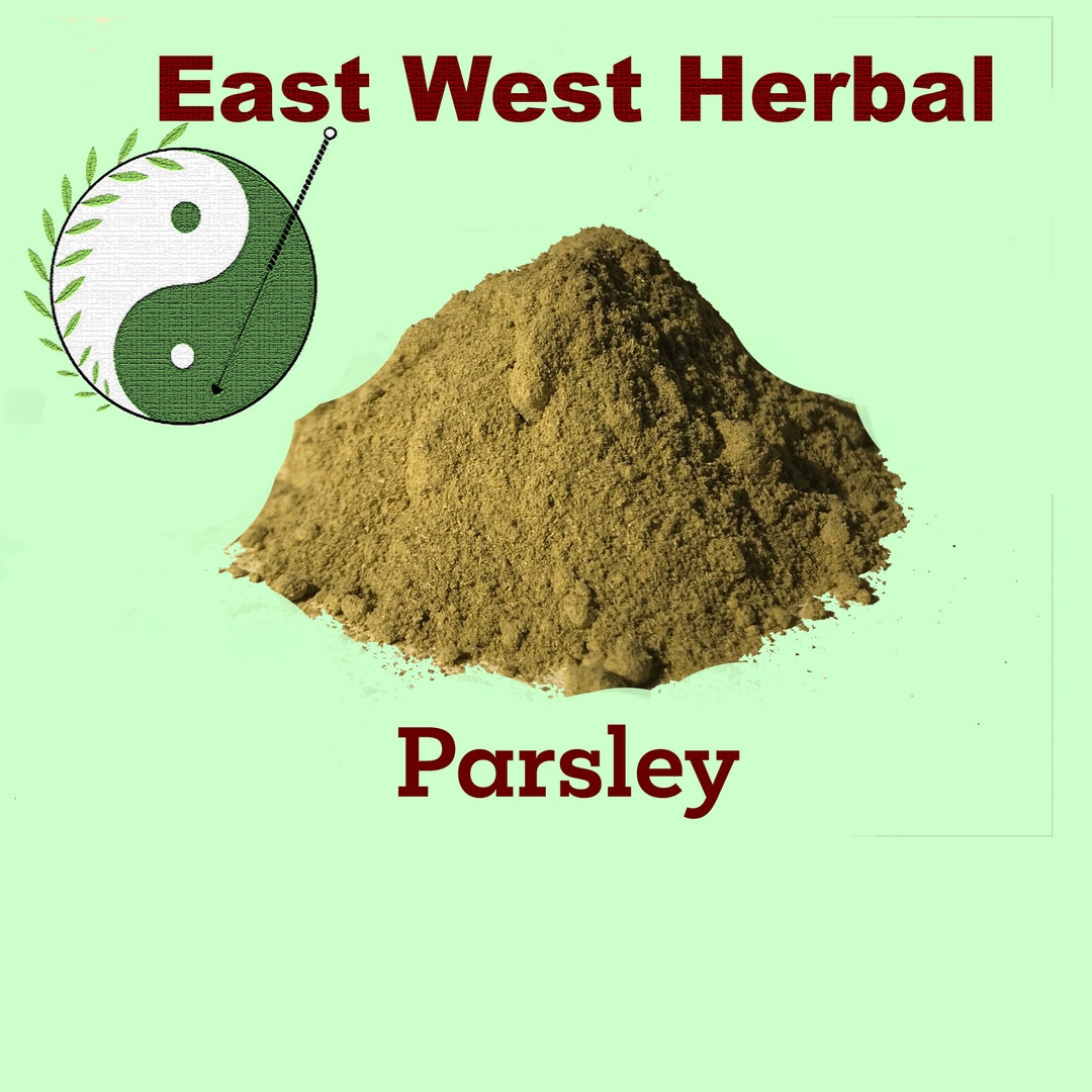 2oz Parsley Powder, Petroselinum Crispum Herb East West Herbal - Etsy