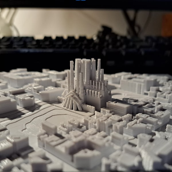 3d Print City Map Stl - Etsy