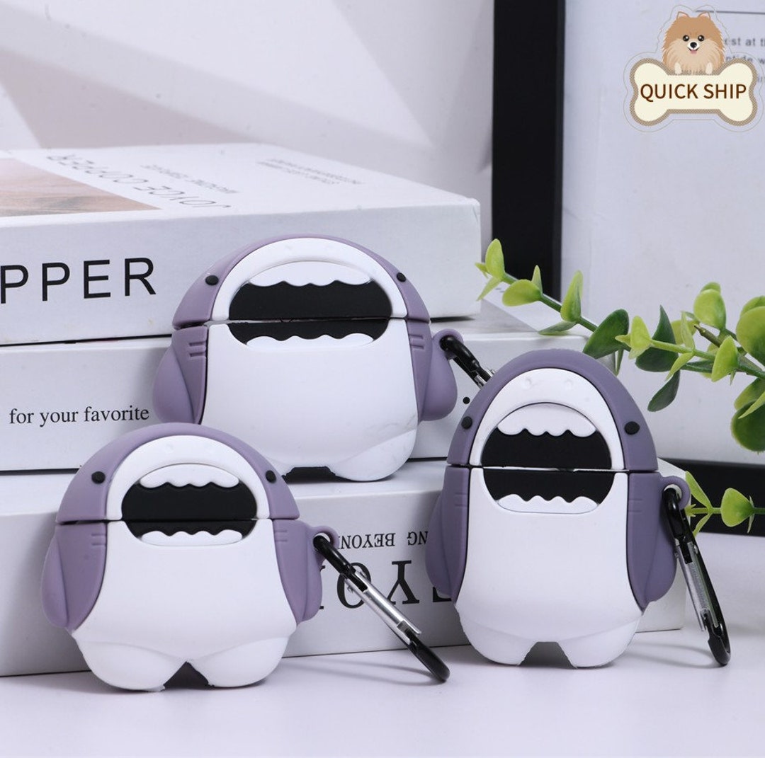 Cute Shark Airpods Pro Case AirPod 3 Case Silicon Airpods - Etsy