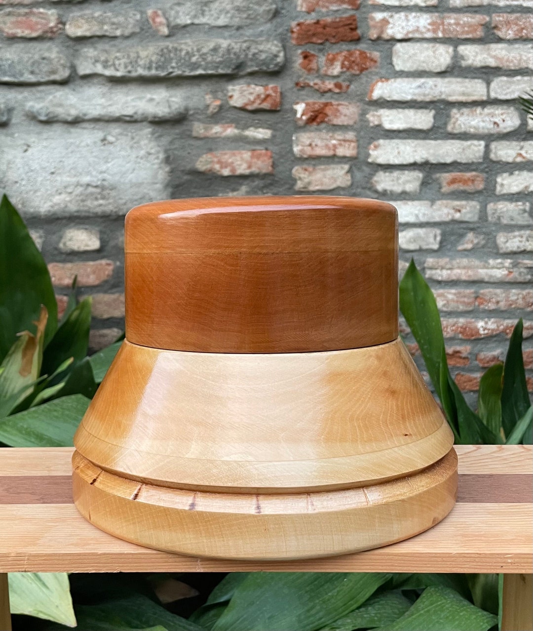 Wooden Hat Block / Hatmaker's Form - Etsy