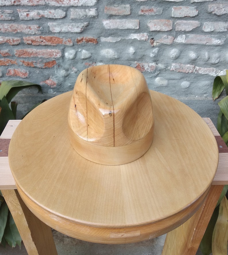 Wooden Hat Block / Shape for Hatmakers - Etsy