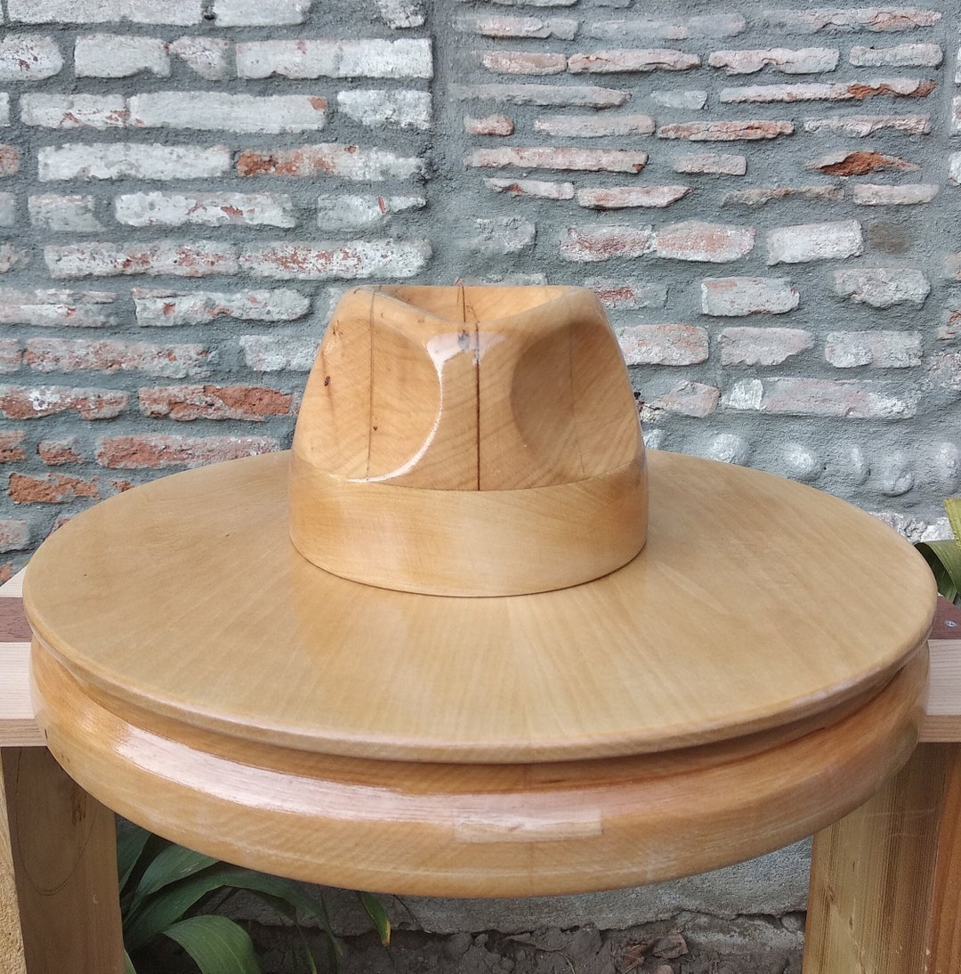 Wooden Hat Block / Shape for Hatmakers - Etsy