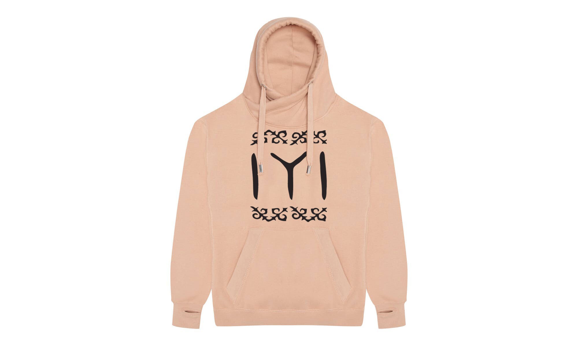 Authentic Ertugrul Kayi Tribe Emblem Crossneck Unisex Hoodie - Turkish ...