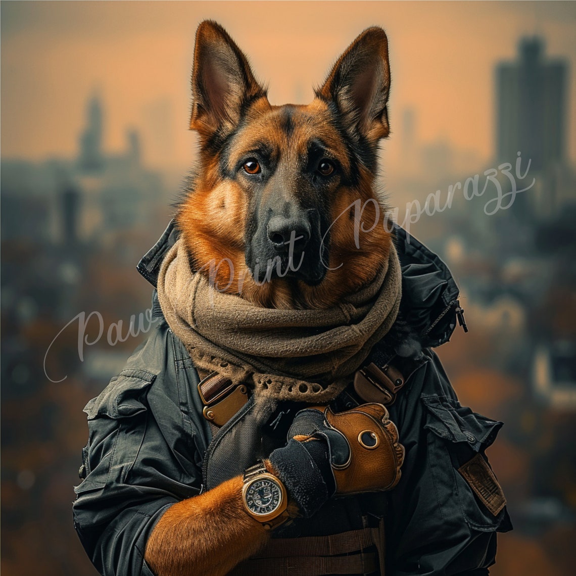 3 IMAGES - Canine Heros of the City - DIGITAL FILES - Etsy