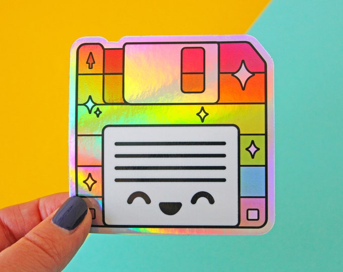 Vinyl Sticker 80s 90s Floppy Disk VHS Cassette Never Forget Laminated ...