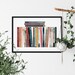 Personalised CD Stack Print, Retro Music Poster, Custom Favourite Song ...