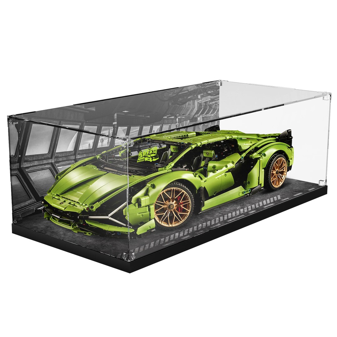 Acrylic Display Case for Lego 42115 Lamborghini Sián FKP 37 Car Model ...