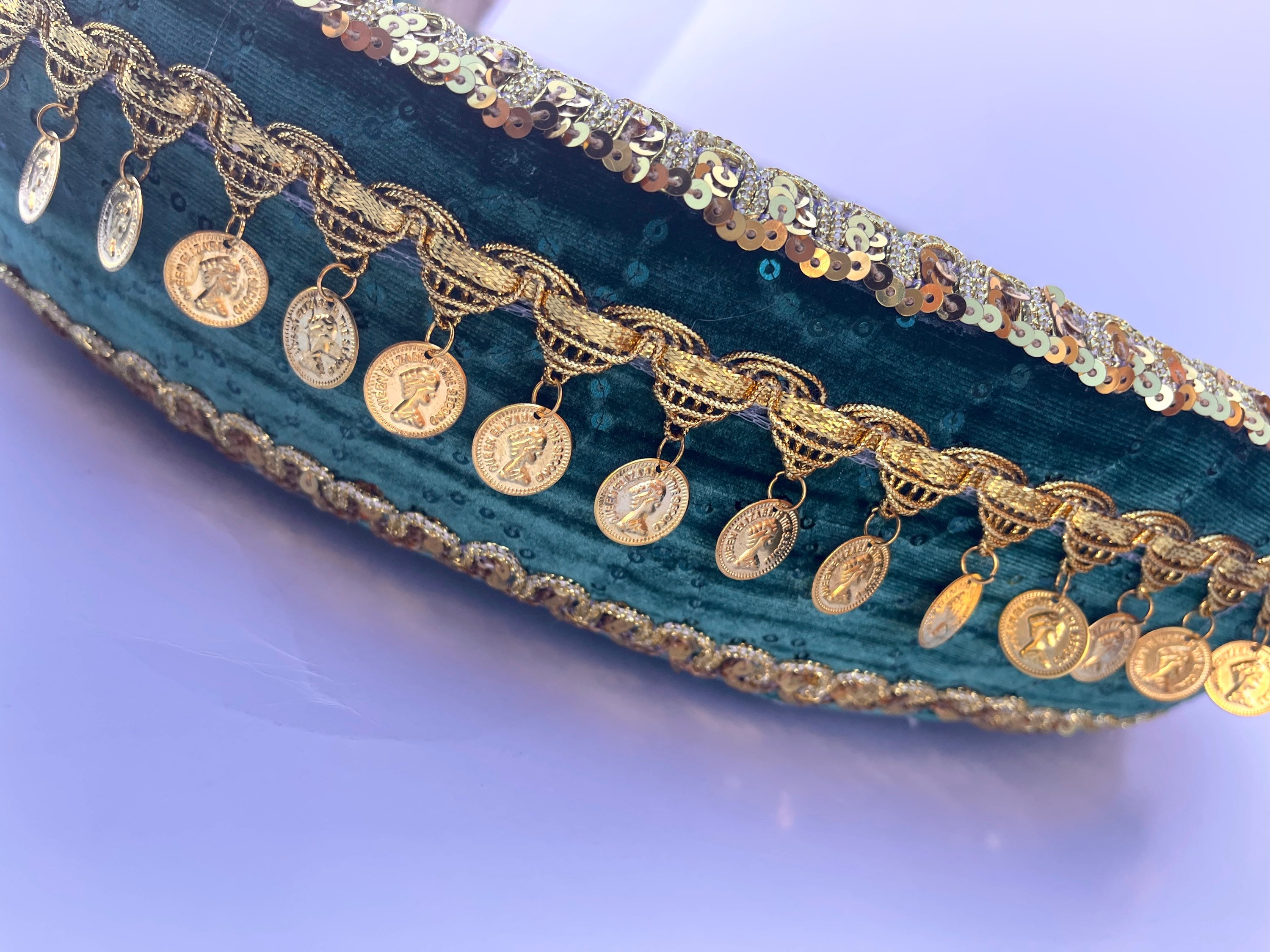 Green and Gold Henna Tray,henna Decor, Henna Night Handmade Basket ...