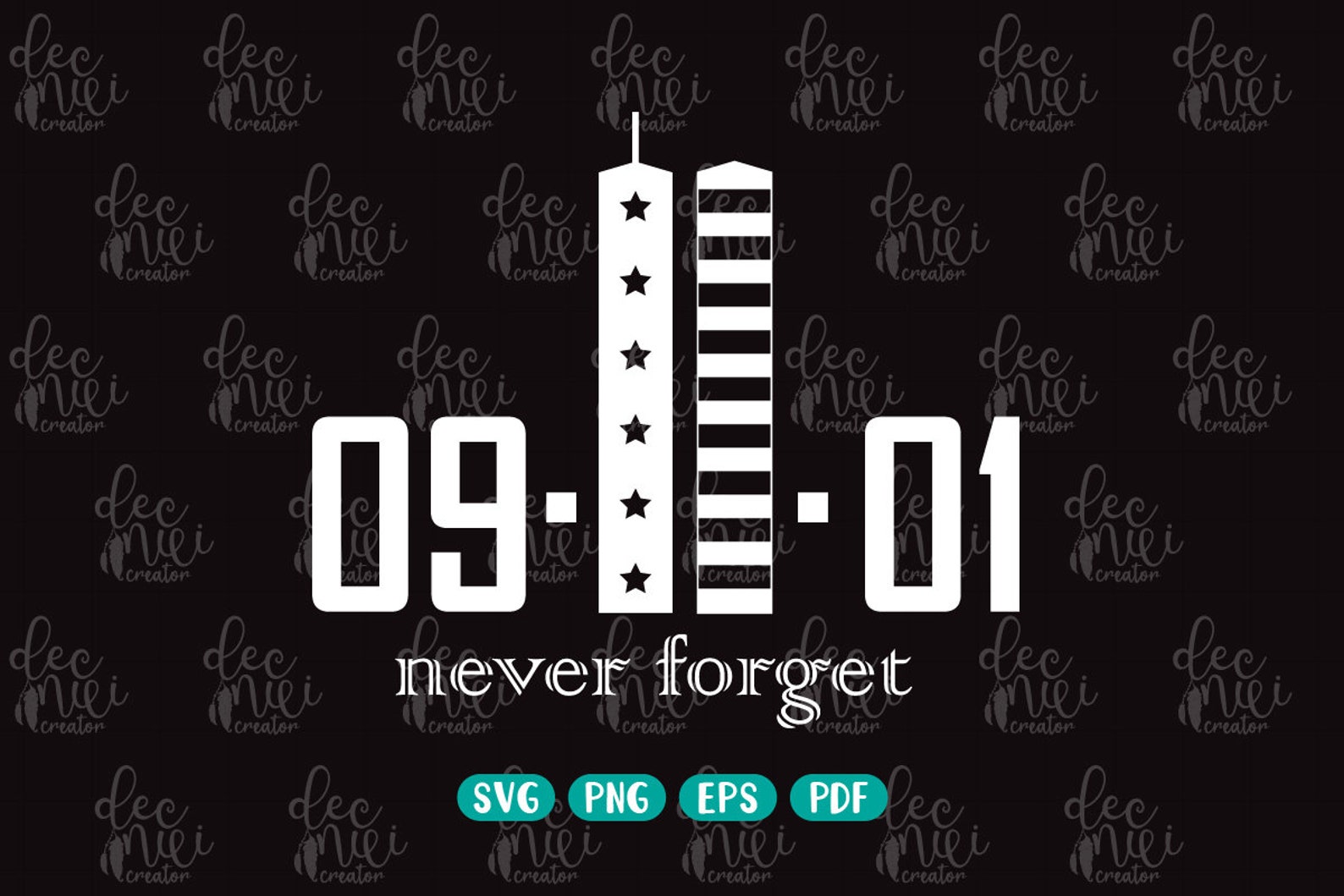 911 Svg September 11 Svg Never Forget 911 911 Memorial - Etsy