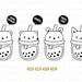 Bubble Tea With Cut Animal Animal Bubble Tea Bubble Tea SVG - Etsy
