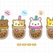 Bubble Tea With Cut Animal Animal Bubble Tea Bubble Tea SVG - Etsy