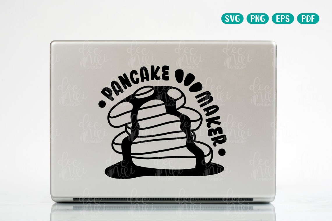 Pancake Maker SVG Cut File, Cute Clipart (instant Download) - Etsy